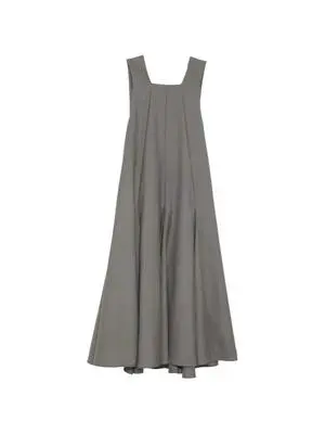 ENFOLD Flared Square Neck Dress