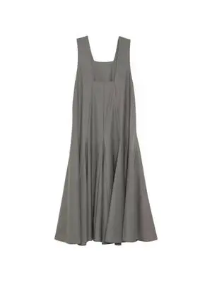 ENFOLD Flared Square Neck Dress