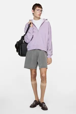 Acne Studios Distressed Logo Hoodie