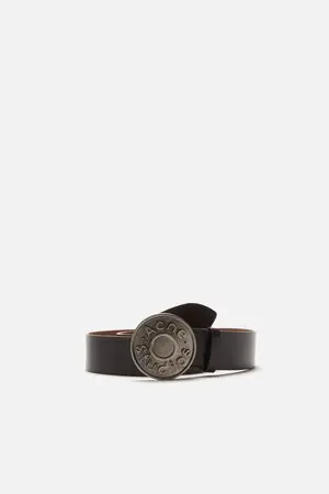 Acne Studios Logo Leather Belt
