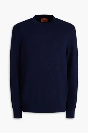 Missoni Crochet-knit Cotton Sweater