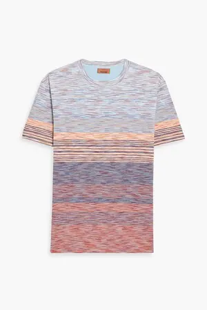 Missoni Spacedyed Cottonjersey Tshirt - Peach