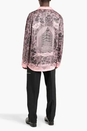 Acne Studios Printed Satin Shirt