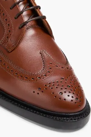 Thom Browne Leather Oxford Brogues - Brown