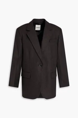 Sandro Pinstriped Wool-blend Blazer
