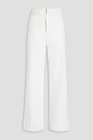 Sandro High-rise Straight-leg Jeans