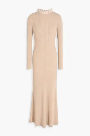 Beige Knit Dresses