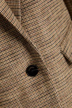 Sandro Houndstooth Tweed Blazer