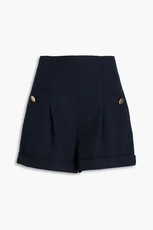 Sandro High-rise Twill Shorts