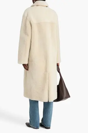 Sandro Shearling Coat