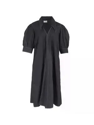 Ganni Collared Day Dresses