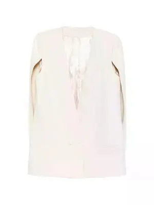 Alberta Ferretti Double-breasted Gilet - Neutrals