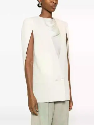 Alberta Ferretti Double-breasted Gilet