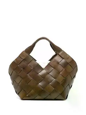 Dragon Diffusion Botteghe Woven Tote Bag - Green