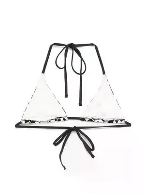 Frankies Bikinis Paradise Triangle Bikini Top