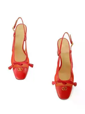 Valentino Garavani Valet Du Roi Slingback Pumps