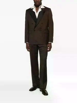 LARDINI Notched-collar Shirt