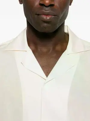 LARDINI Notched-collar Shirt