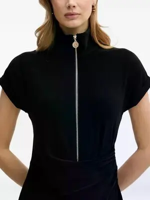 Joseph Ribkoff Zip High-neck Jumpsuit