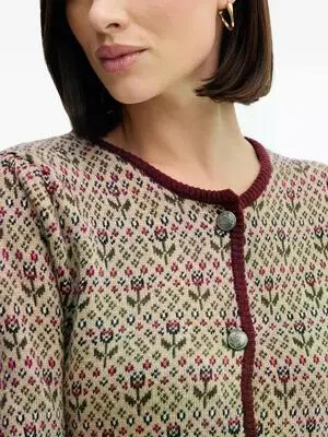 HOSS INTROPIA Floral Button Cardigan