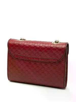 Gucci Mini Microissima Emily Crossbody Bag - Red