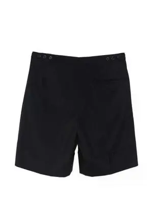 Prada Triangle-logo Shorts - Blue