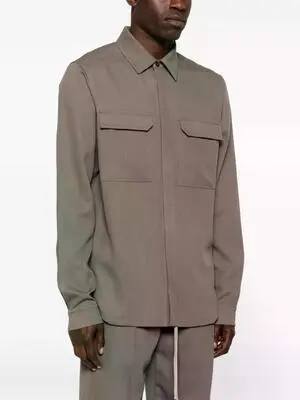 Rick Owens Pocket Shirt - Grey