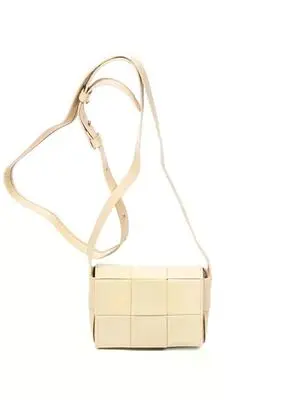 Bottega Veneta Mini Cassette Cross Body Bag - Neutrals