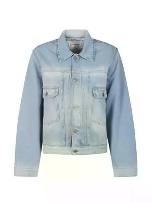 Victoria Beckham Logo-patch Denim Jacket