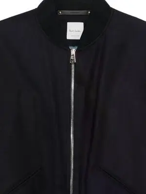 Paul Smith Zip-up Bomber Jacket - Blue