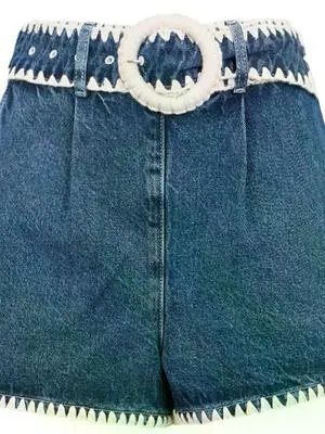 Farm Rio Crochet Trim Shorts