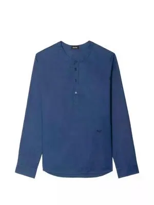 Zadig&Voltaire Buttoned T-shirt - Blue