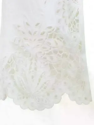 Farm Rio Wide Leg Embroidered Pants