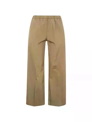 Aspesi Elasticated-waist Wide Leg Trousers