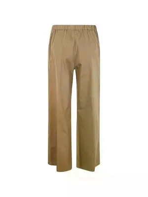 Aspesi Elasticated-waist Wide Leg Trousers