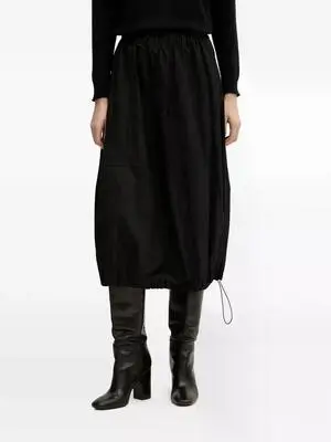 Joseph Ribkoff Drawstring Hem Midi Skirt