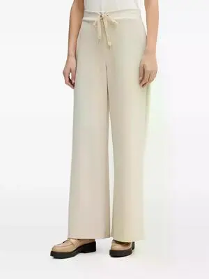 Joseph Ribkoff Drawstring Wide Leg Trousers
