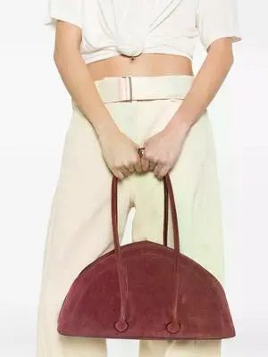 FEDERICO CINA Suede Shoulder Bag