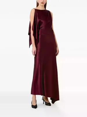 NICHOLAS Nayara Asymmetric Dress - Red