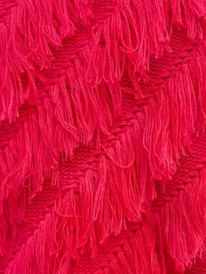 OUI Fringed Sweater - Red