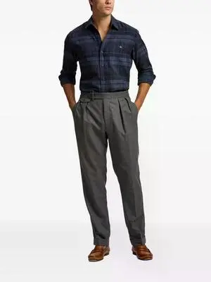 Ralph Lauren Purple Label Plaid Twill Shirt