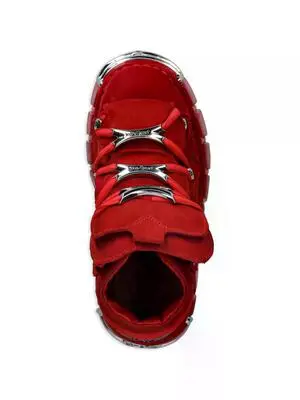 NEW ROCK Lace-up Hardware Sneakers
