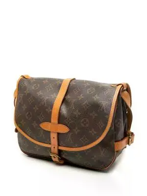 LOUIS VUITTON 1992 Monogram Saumur 30 Crossbody Bag