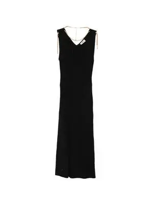 Elisabetta Franchi V Neck Day Dresses