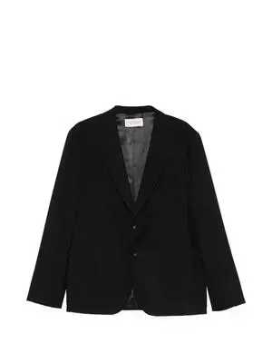 Officine Générale Single-breasted Blazer - Black