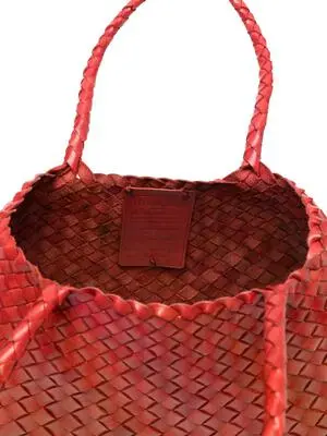 Dragon Diffusion Woven Handle Tote Bag