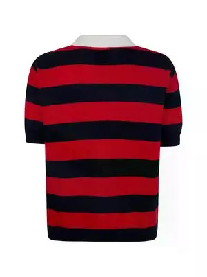 Aspesi Striped Polo Shirt