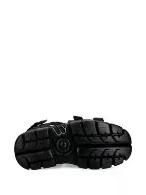 NEW ROCK Buckle-strap Platform Sandals