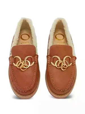 ODISSI Multi-o Chain Lined Loafers