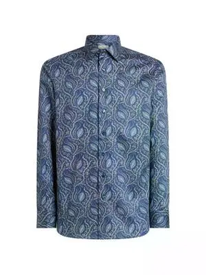 Etro Paisley Foliage Shirt